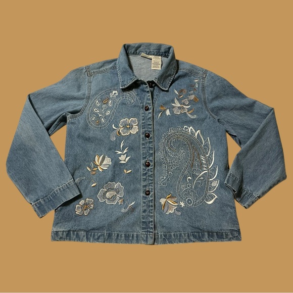 White Stag | Jackets & Coats | Vintage White Stag Denim Jacket With ...